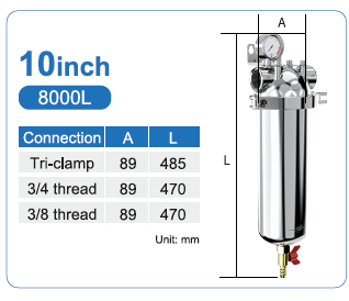 Stainless Steel Pre Filter | Aneka Mega Energi